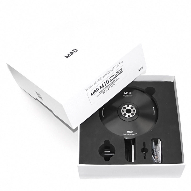 M10 IPE V2.0 Angular Contact Ball Bearing Version brushless motor – MAD Components