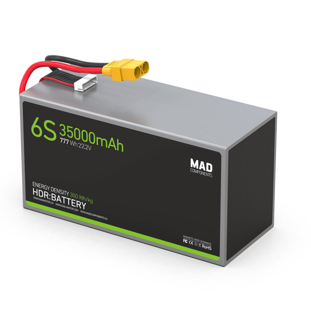 6S 35Ah Drone Battery – MAD Components